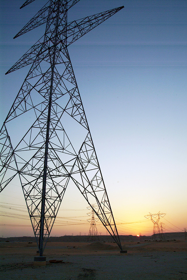 사우디 GCC 400kV 송전선